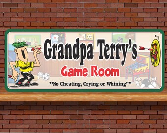 Game Room Rules - Etsy