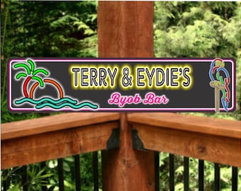 Law & Order Saloon Custom Personalized Police Bar Sign With - Etsy