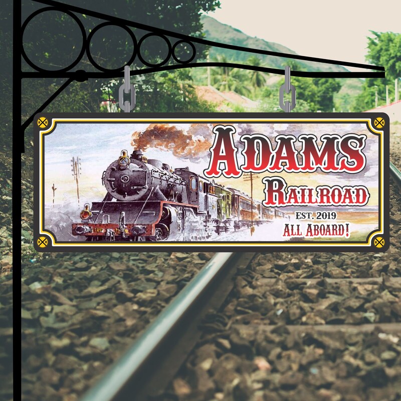 Railroad Decor - Etsy