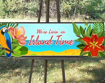 "island Time" Sign - Etsy