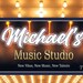 Custom Music Room Sign With Musical Notes Design Music Studio Sign for ...