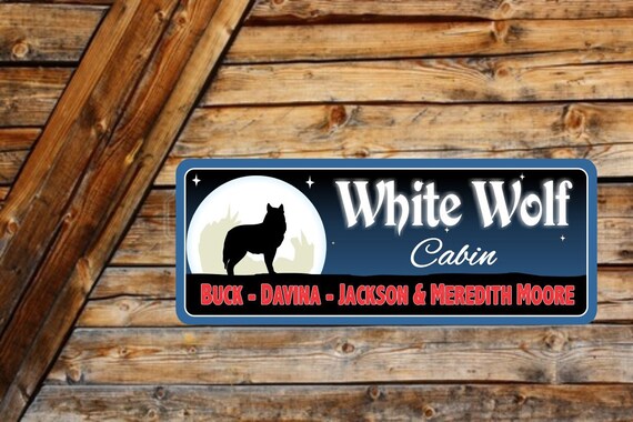 Custom Wolf Sign Decor Wolf Silhouette Wall Hanging Rustic | Etsy