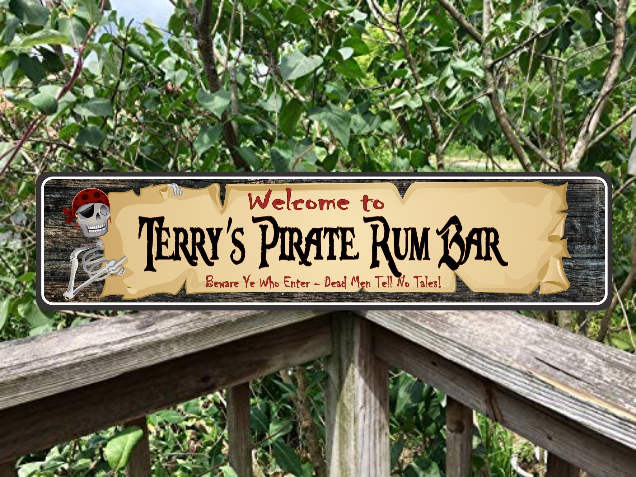 Pirate Bar Sign