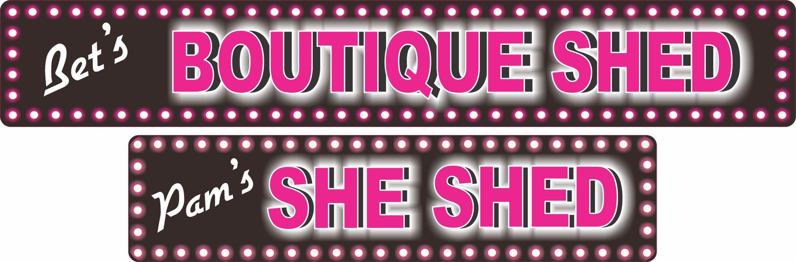 Personalized She Shed Sign She Shed Decor Women Cave Sign | Etsy