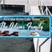 Personalized Dock Sign With Stunning Sunset Background - Custom Lake ...