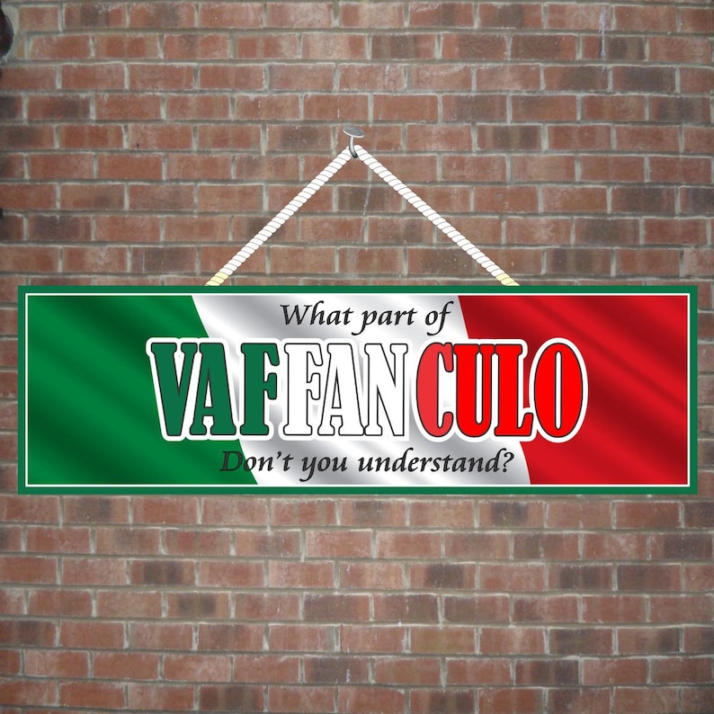 What Part of Vaffanculo Don't You Understand Italian Funny - Etsy