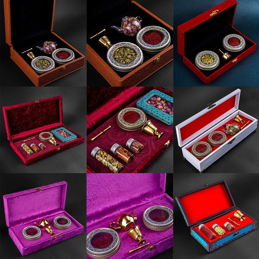 22 Elegant Luxury Saffron Gift Box Photo Collection: Perfect for ...
