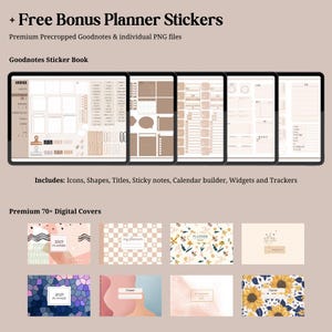 Essential 2025 Digital Planner, Daily Weekly Monthly, Neutral Theme ...