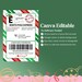 Christmas Elf Shipping Label Template: North Pole Express (canva ...