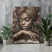 Intricate Afrocentric Portrait Art Print, Detailed Black Woman Digital ...