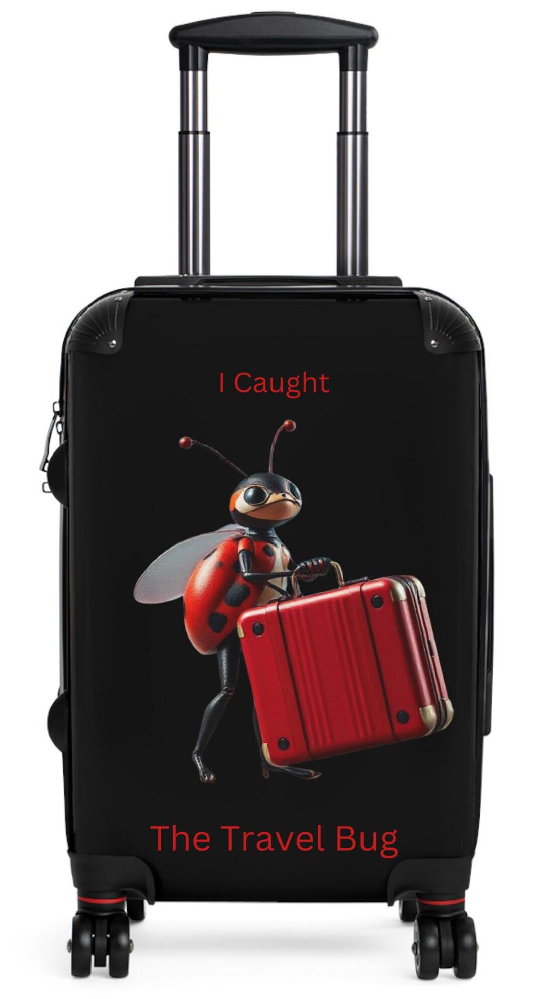 Lady Beetle Suitcase, Ladybug Case, Adventure Meme, Journey Luggage ...