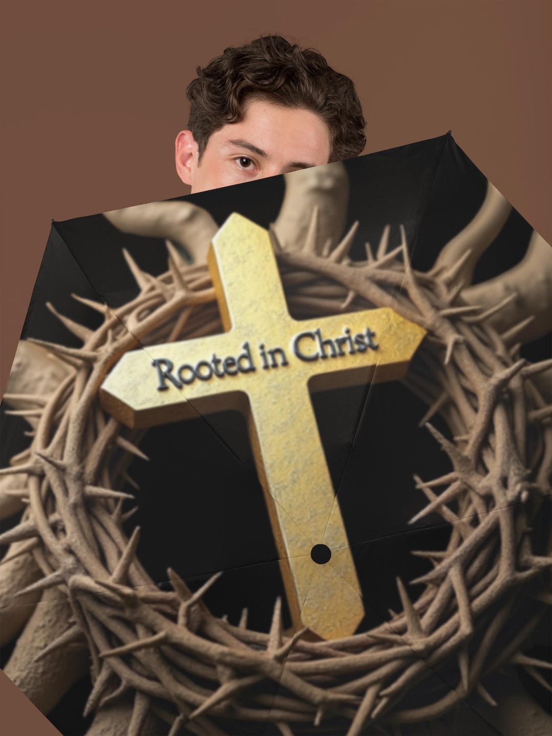 Christ Men's Cross Umbrella. Rain Umbrella,christian Small Business ...