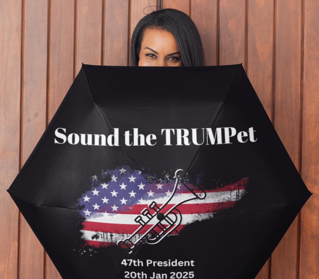 Trumpet USA 47th President Inauguration Keepsake Memorabilia Semi ...