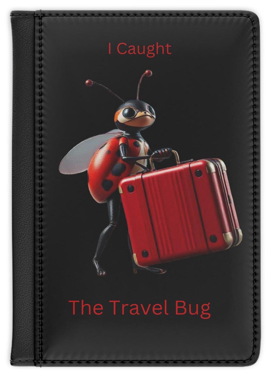 Ladybug Passport Cover, Jetsetter, Cute Travel Accessory for Wanderlust ...