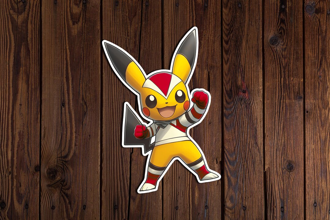 Pikachu (neo-red) - Etsy