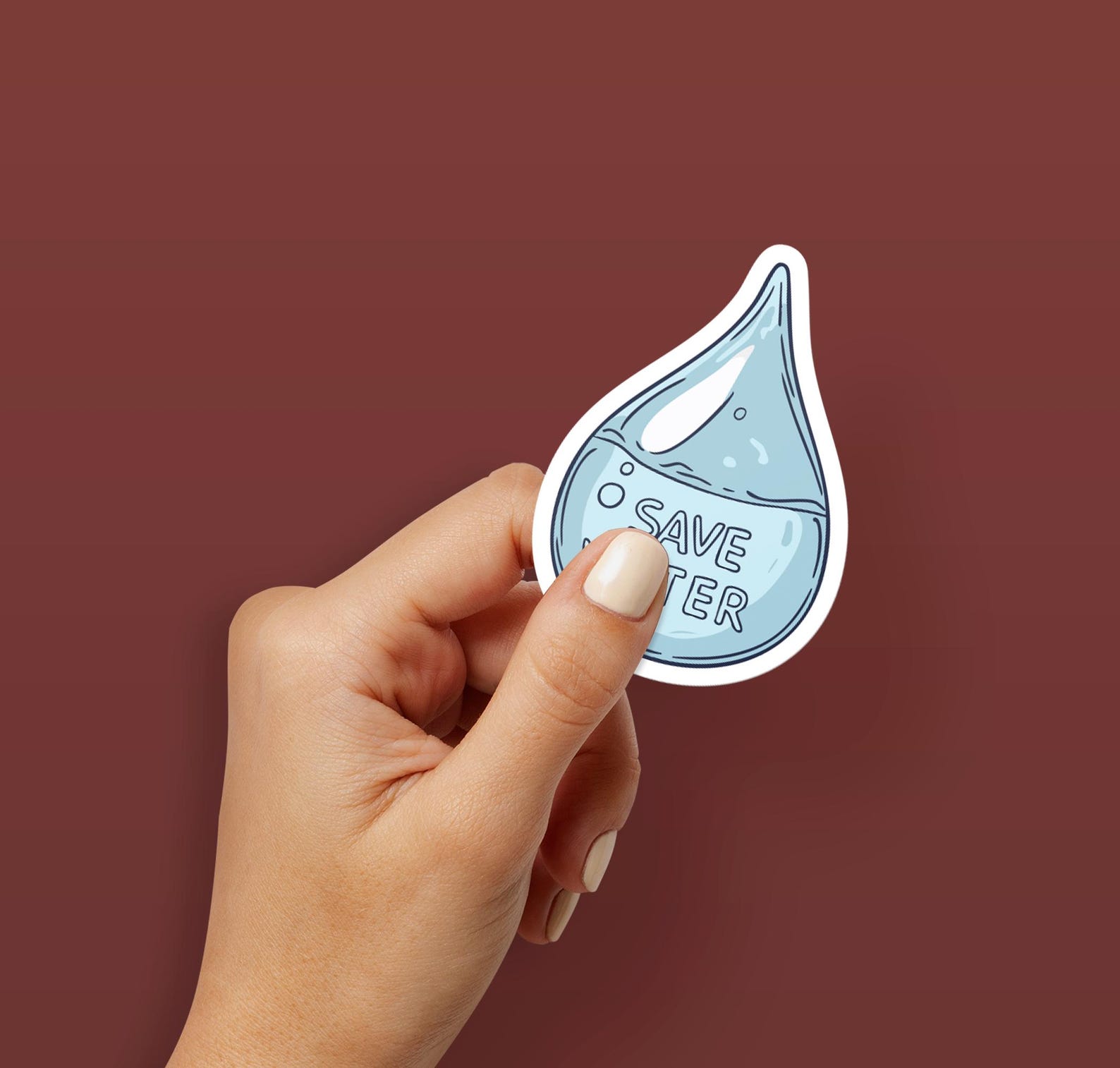 Save Water Sticker - Etsy
