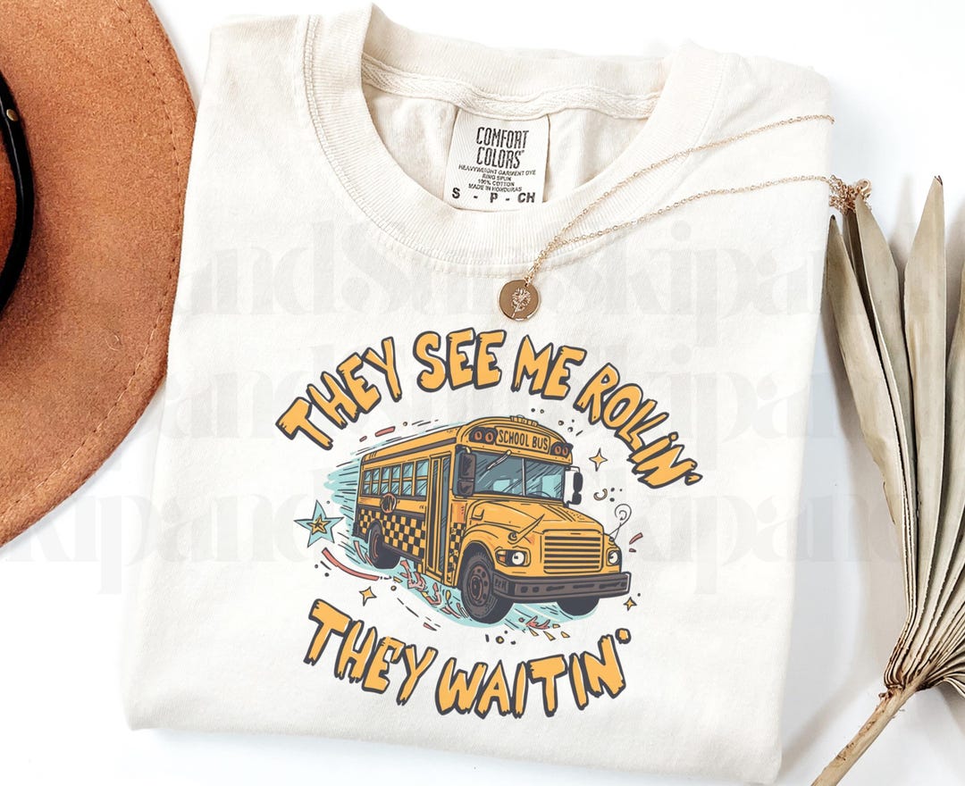 School Bus Driver PNG: Pink Bus Sublimation Design (digital Download ...