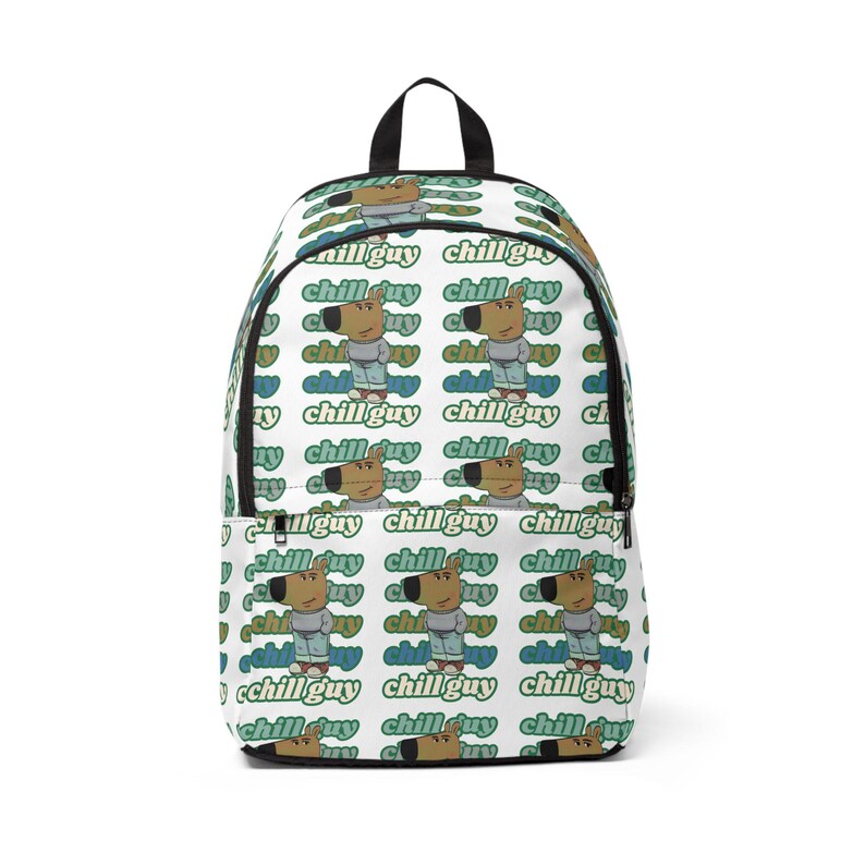 Chill Guy Meme Backpack Bookbag Trendy Waterproof Backpack for Kids and ...