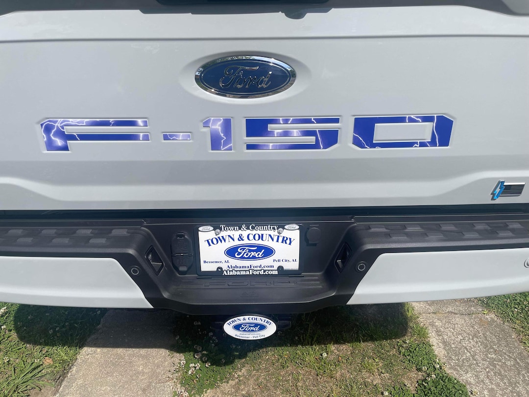 2021+ Ford F-150 Acrylic Tailgate Lettering - Etsy