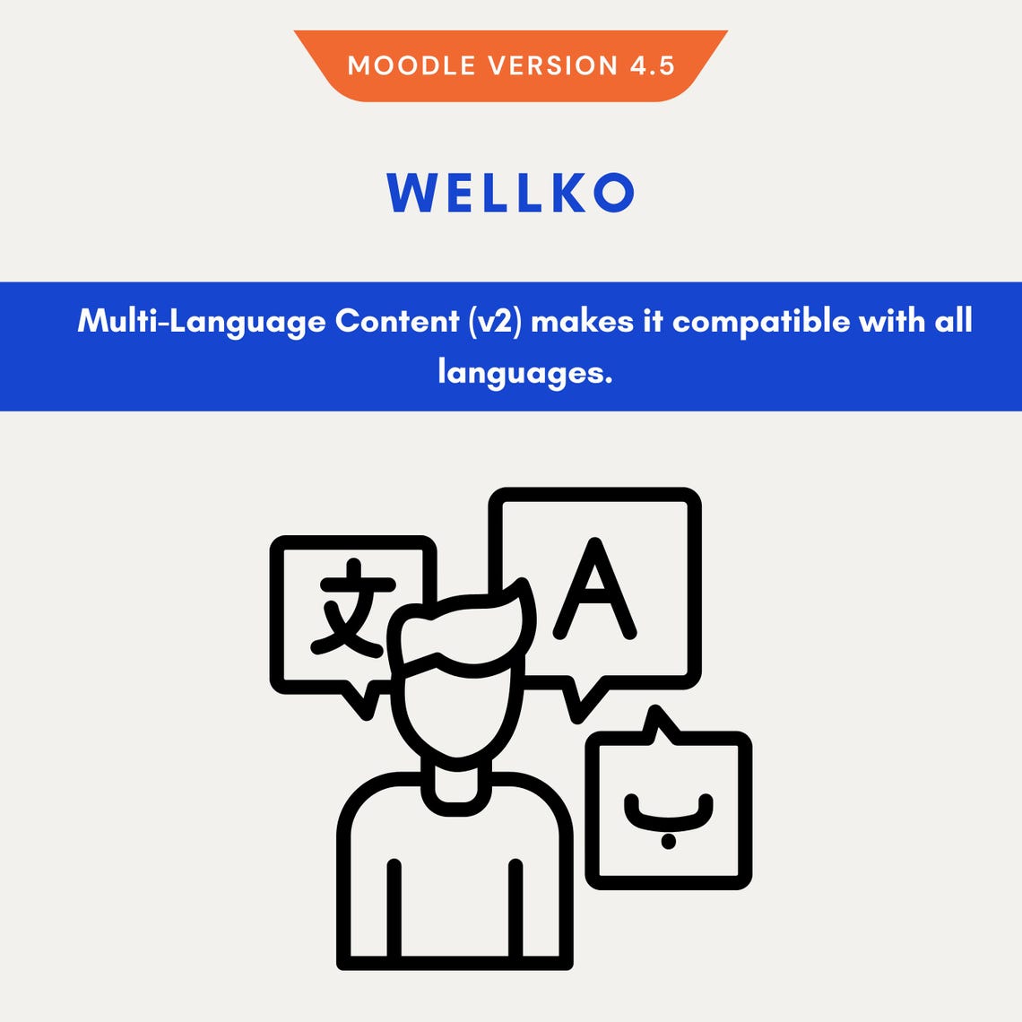Wellko Moodle Theme for Education, Moodle Version 4.5, Education Theme, Website Template Moodle ...