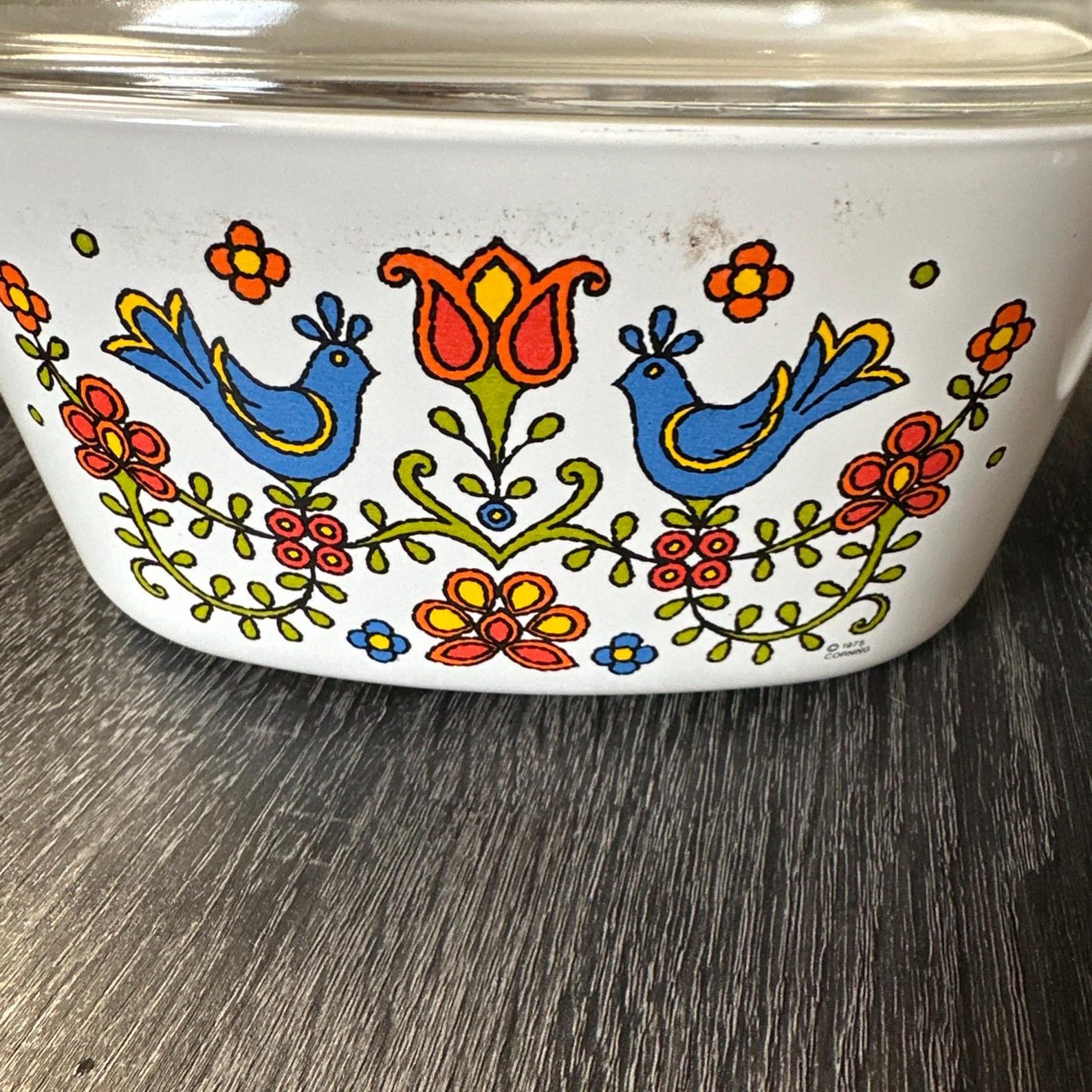 Vintage Corningware Casserole Dish Set Country Festival Set of 3 - Etsy