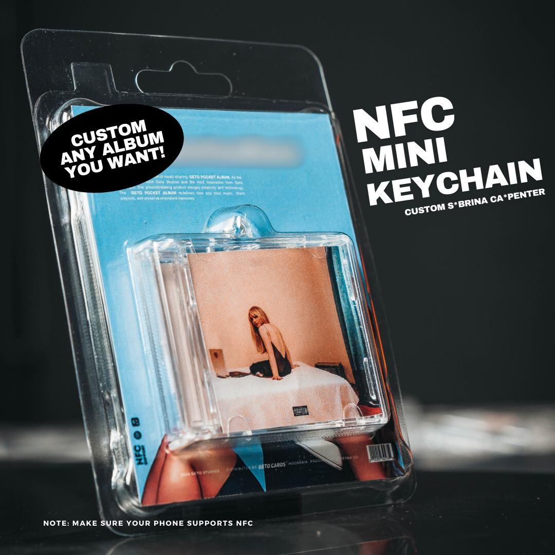 Sabrina Carpenter Pocket Album CD With NFC Keychain Your Favorite Album ...