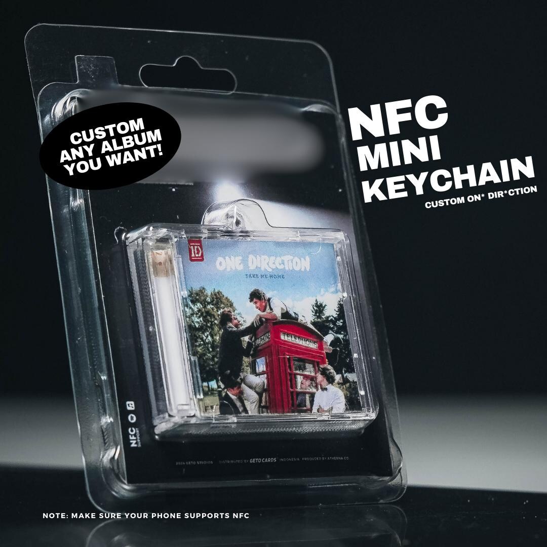 One Direction Pocket Album CD With NFC Keychain Your Favorite Album ...