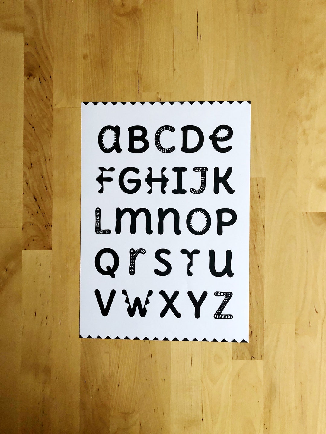 WILD ALPHABET PRINTABLE, Animal Alphabet Poster, Alphabet Poster ...