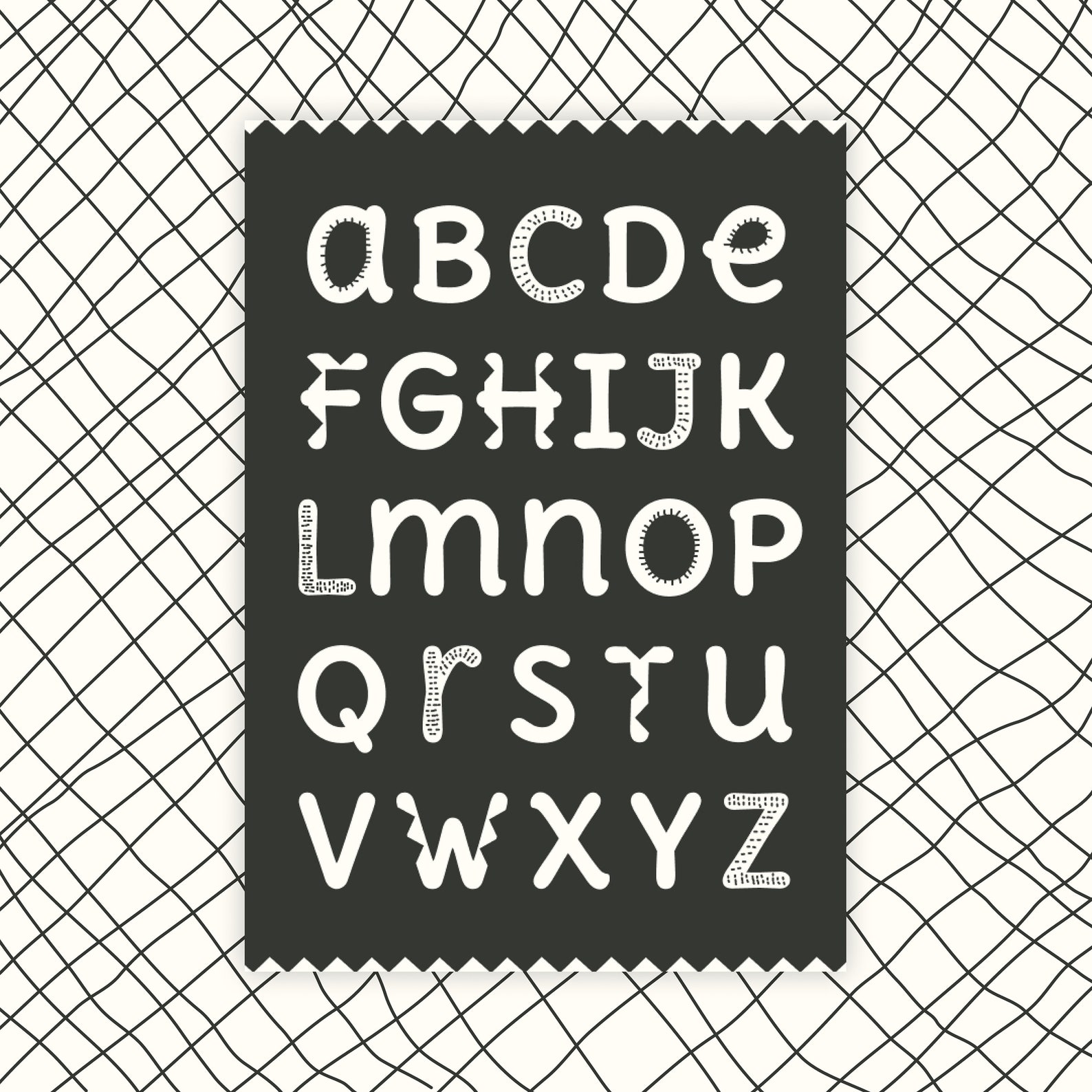 WILD ALPHABET PRINTABLE, Alphabet Poster Kids, Animal Alphabet Poster ...