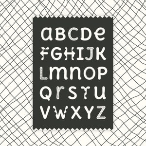 WILD ALPHABET PRINTABLE Alphabet Poster Kids Animal Alphabet - Etsy