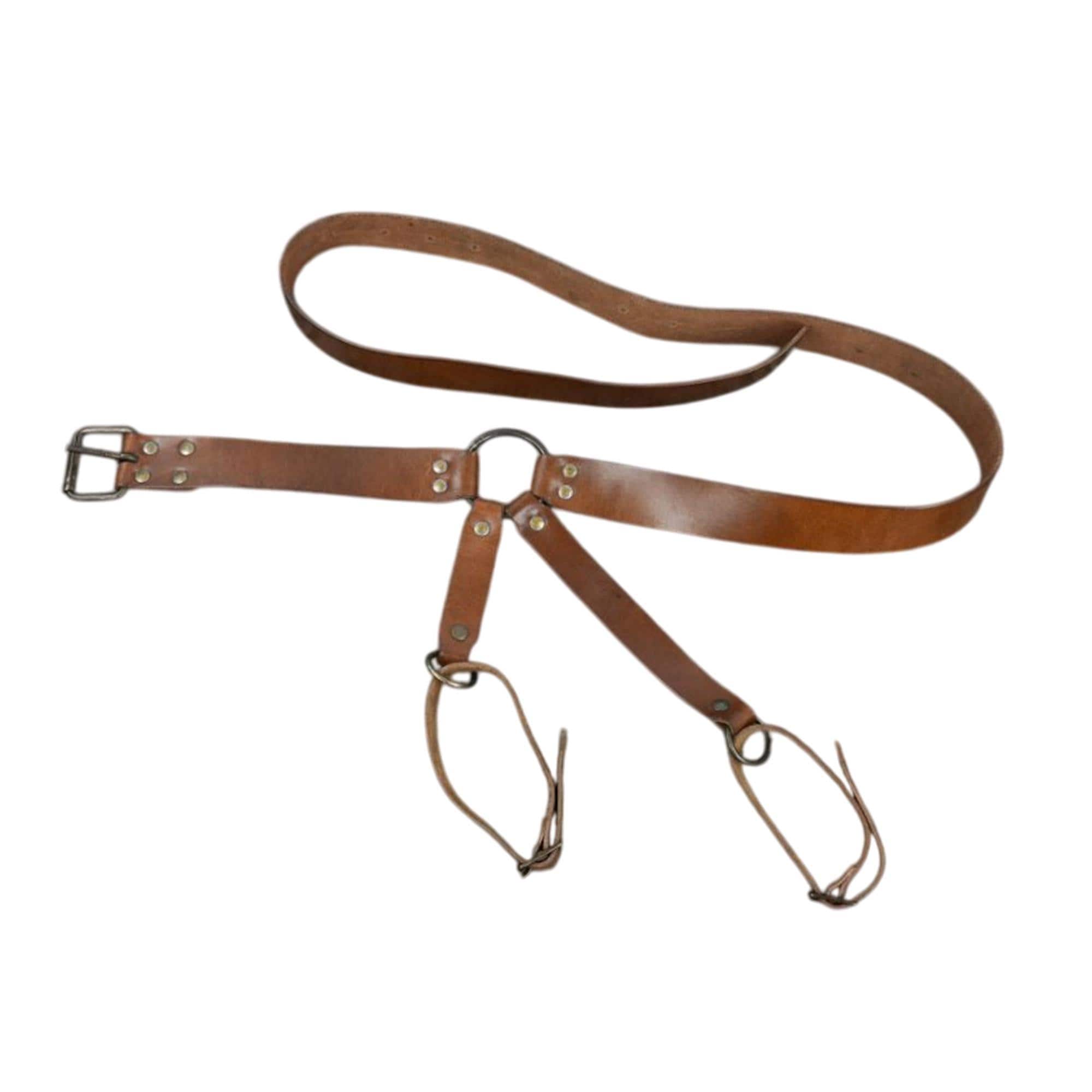 Medieval Hanging Sword Belt – Adjustable Brown Leather Scabbard Hanger ...