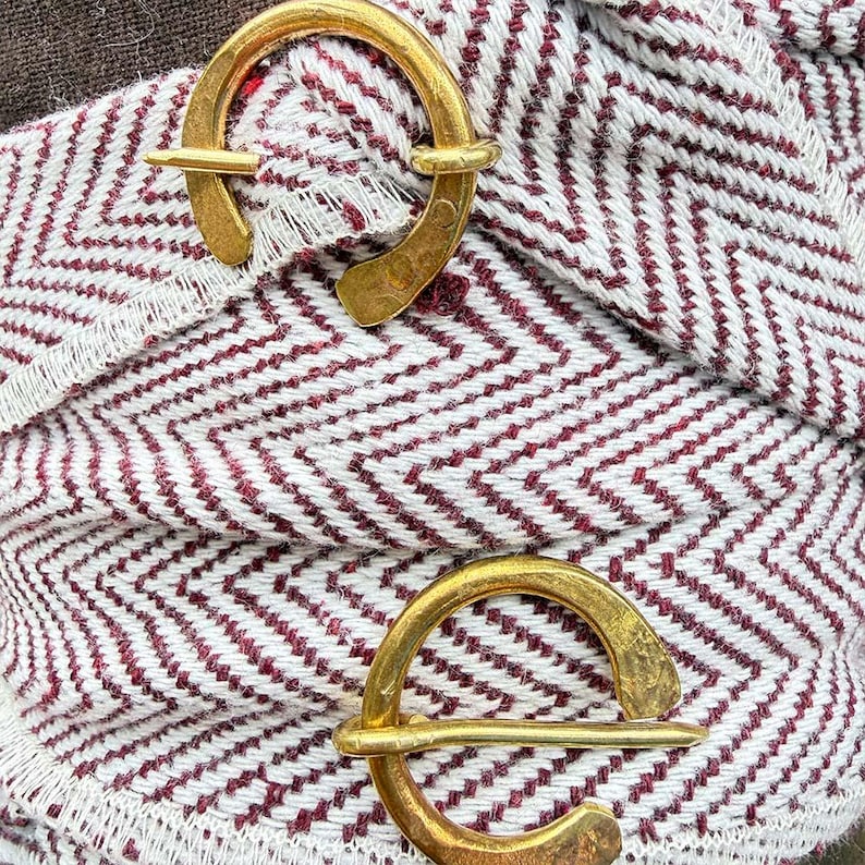 Herringbone Viking Leg Wraps: Cotton Winingas for LARP Reenactment - Etsy