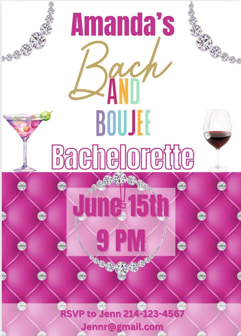 Bachelorette Invites | Bachelorette Party Invitations | Bachelorette ...