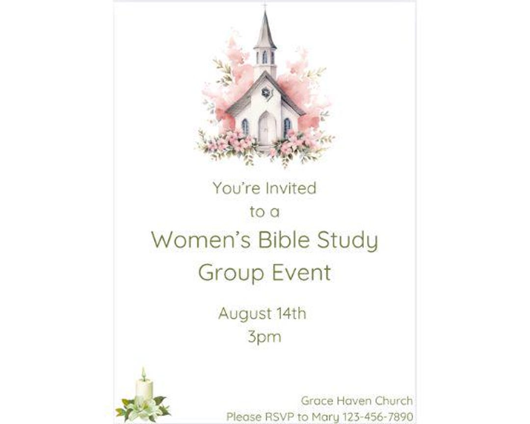 Bible Study Invites | Women's Bible Study | Women's Bible Study ...