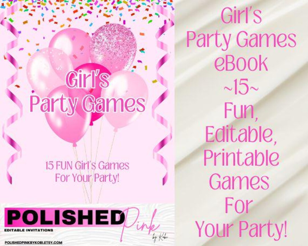 Party Games for Girls | Girl Birthday Party Games | Girl Party Games ...