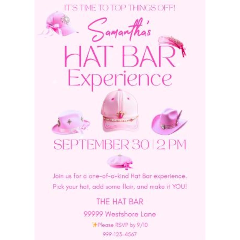 Hats to Decorate - Etsy