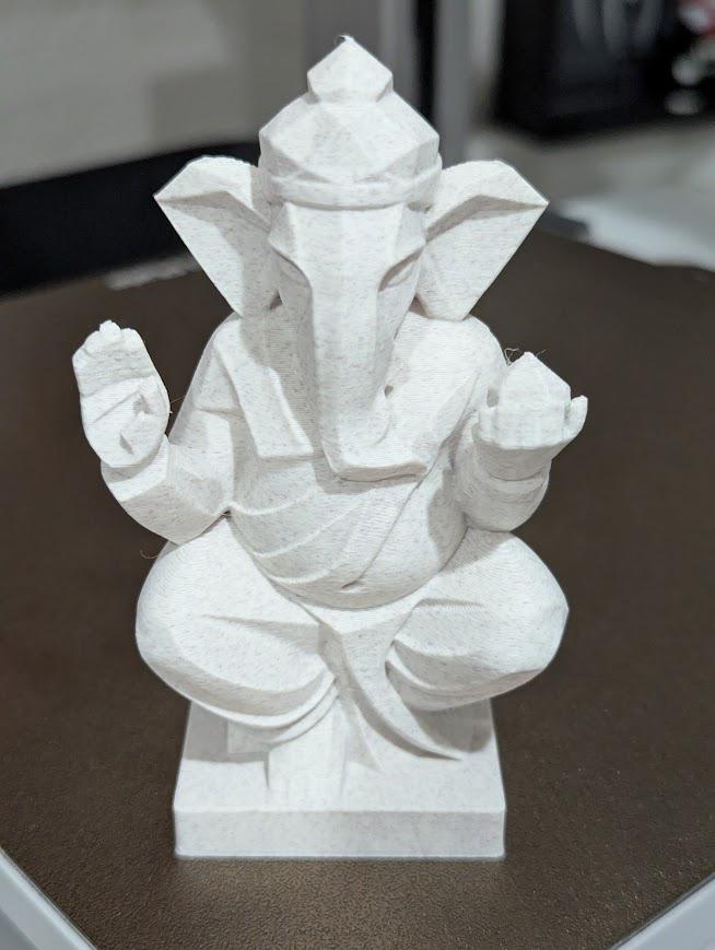 Chestnut Marble Spiritual Statue – 3D Printed Figures of Faith - Etsy
