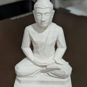 Chestnut Marble Spiritual Statue – 3D Printed Figures of Faith - Etsy