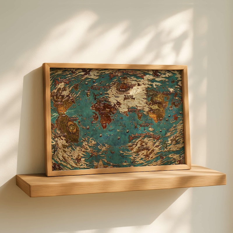 Fantasy World Picture - Etsy UK