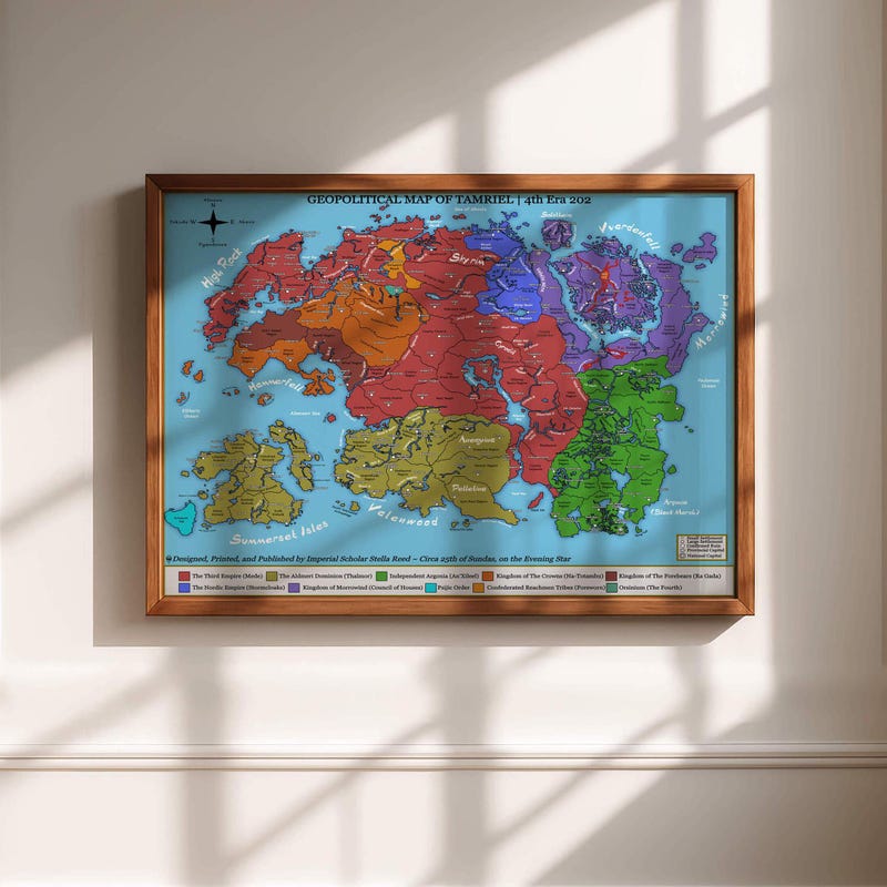 Skyrim Gaming Poster - Etsy