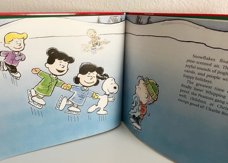 Vintage Peanuts A Charlie Brown Christmas Book and Music Cd, 2002 ...