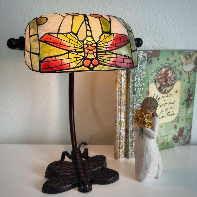 Dragonfly Lamp - Etsy