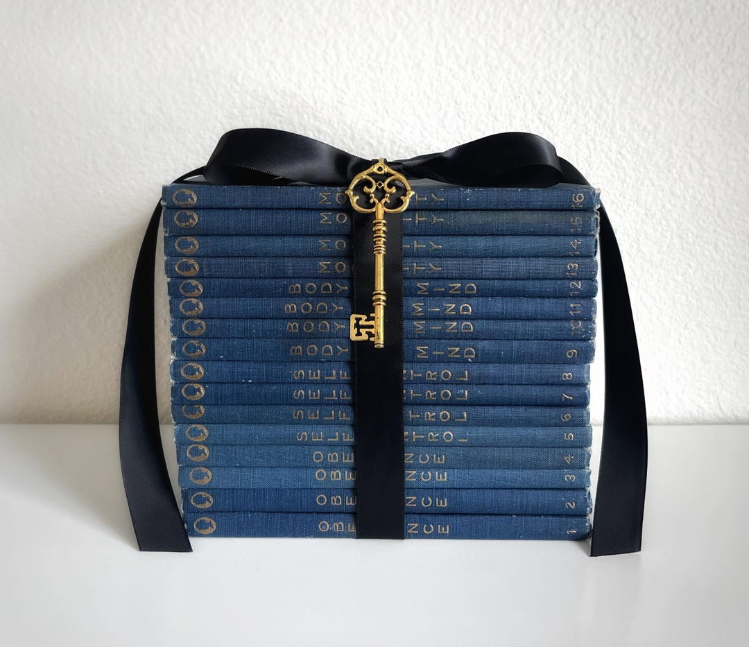 Rare Antique Practical Child Training Set of 16 Books, Complete ...