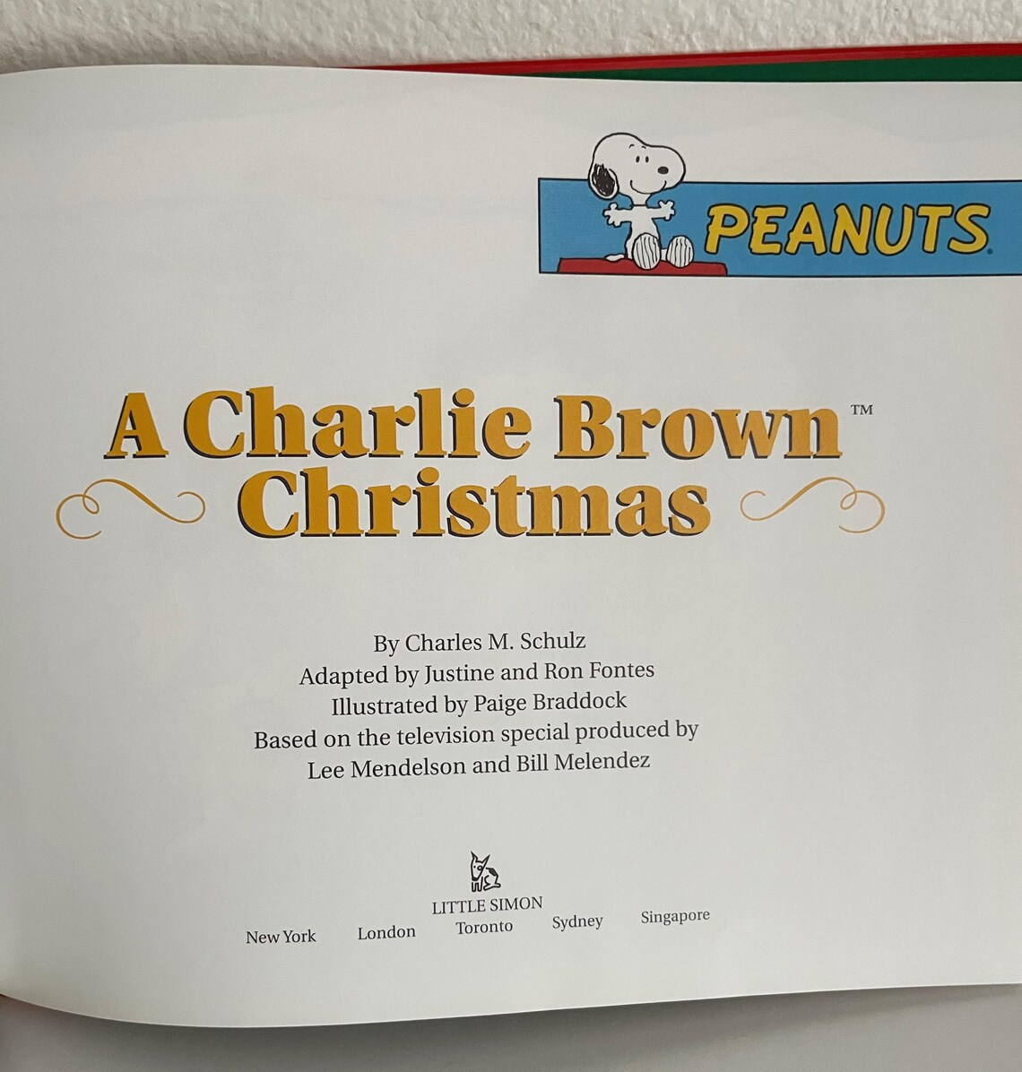 Vintage Peanuts A Charlie Brown Christmas Book and Music Cd, 2002 ...