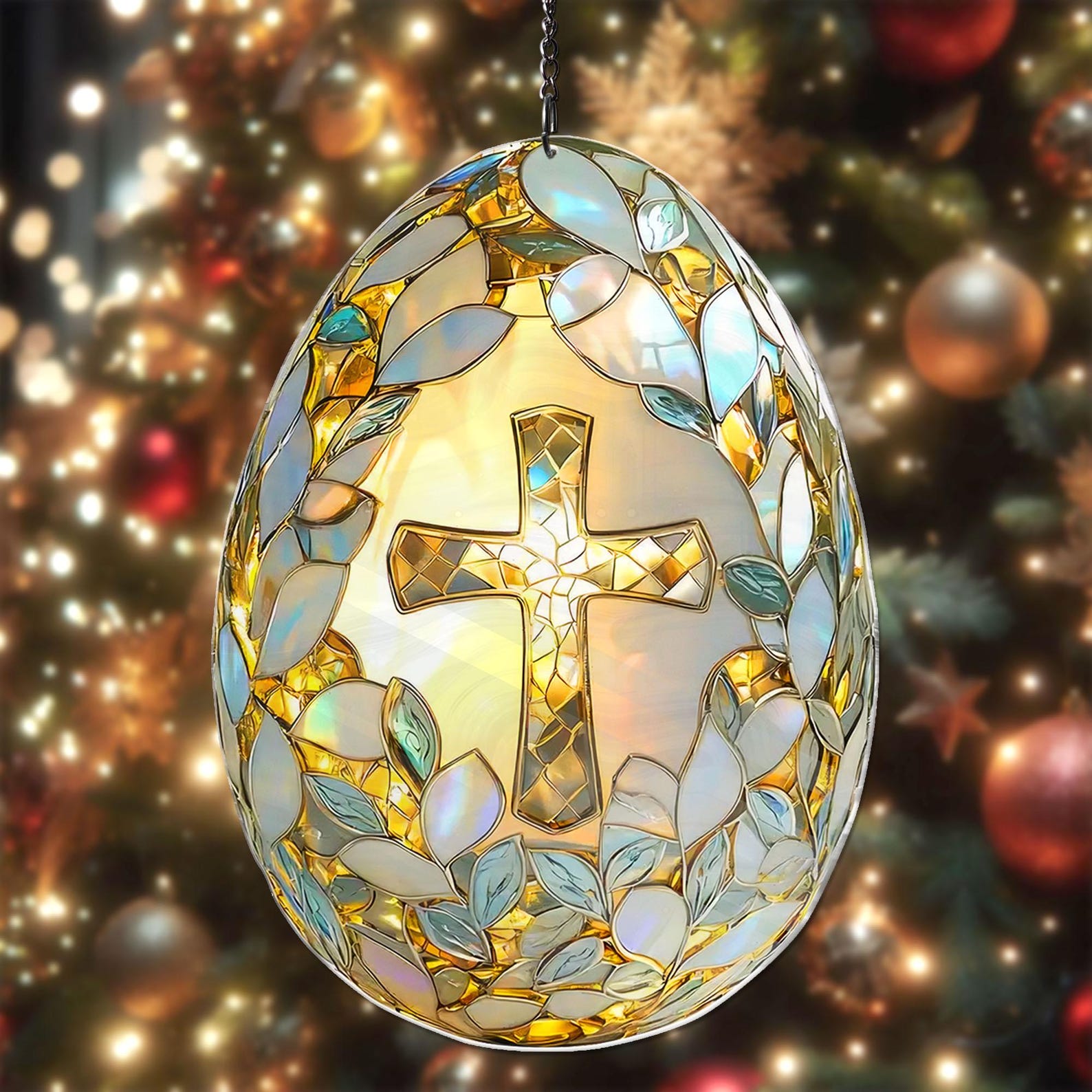 Easter Egg ACRYLIC Window Hanging Decor, Easter Day, Easter Day Hanging ...