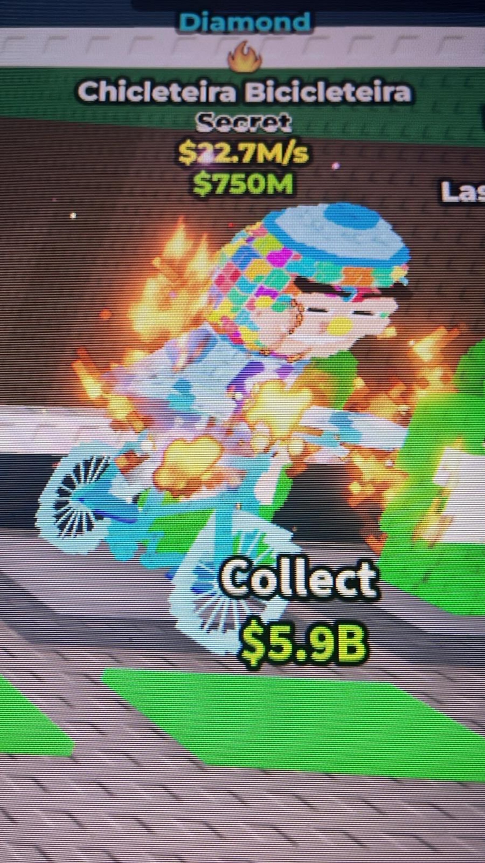 Roblox Brainrot Chicleteira Bicicleteira 22.7M/PS - Etsy