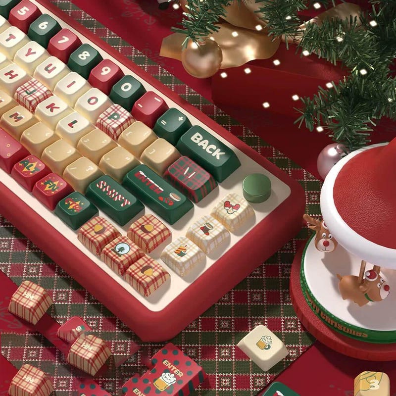 Christmas Cherry Keycaps - Etsy UK