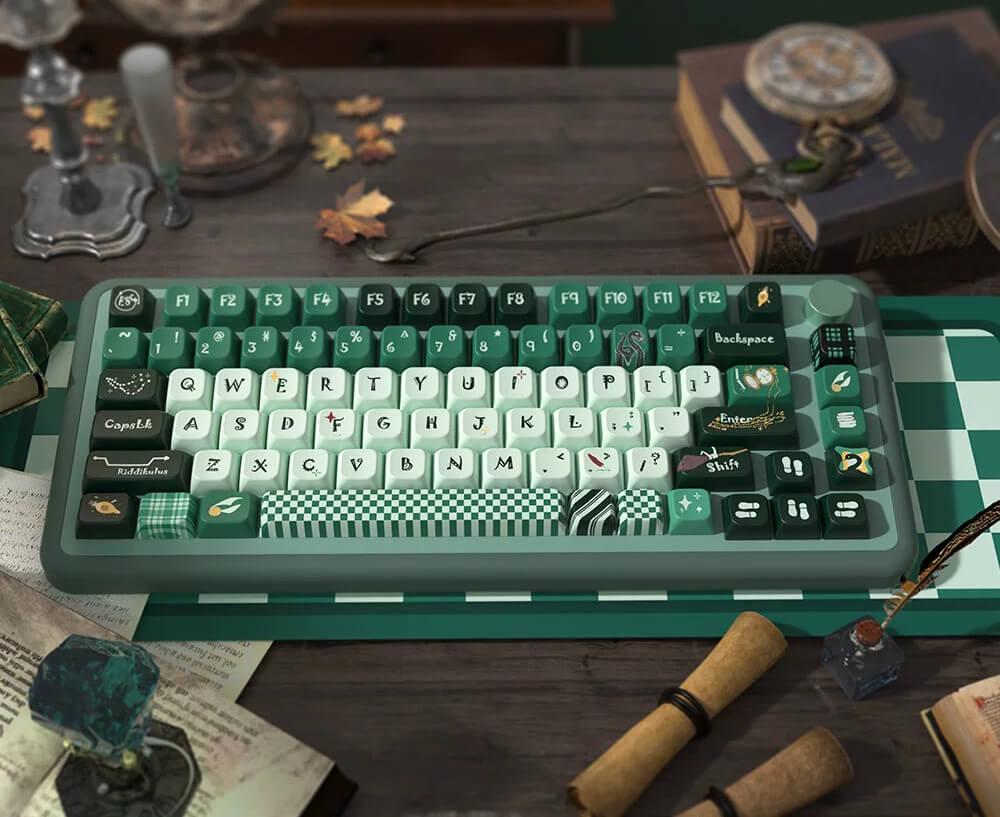 138 Pcs Hogwarts Design Keycap Set, MDA Profile, Artisan Keycap for ...