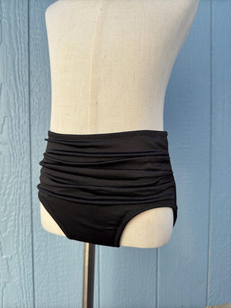 Transgender Swimsuit for Kids With Ruched Detail Summer Beach High ...