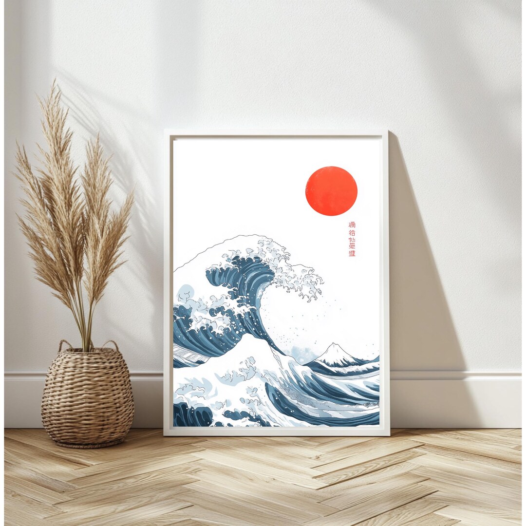 The Great Wave off Kanagawa, the Great Wave Poster, Hokusai Print ...